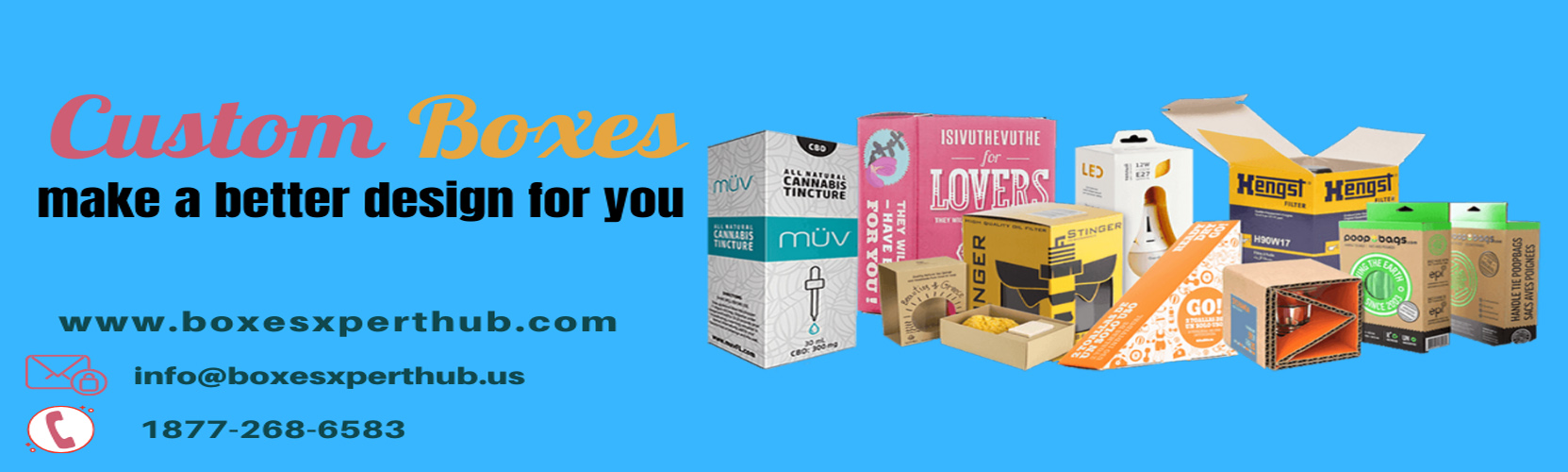 Custom Boxes | Design Your Own Custom Boxes - BXH